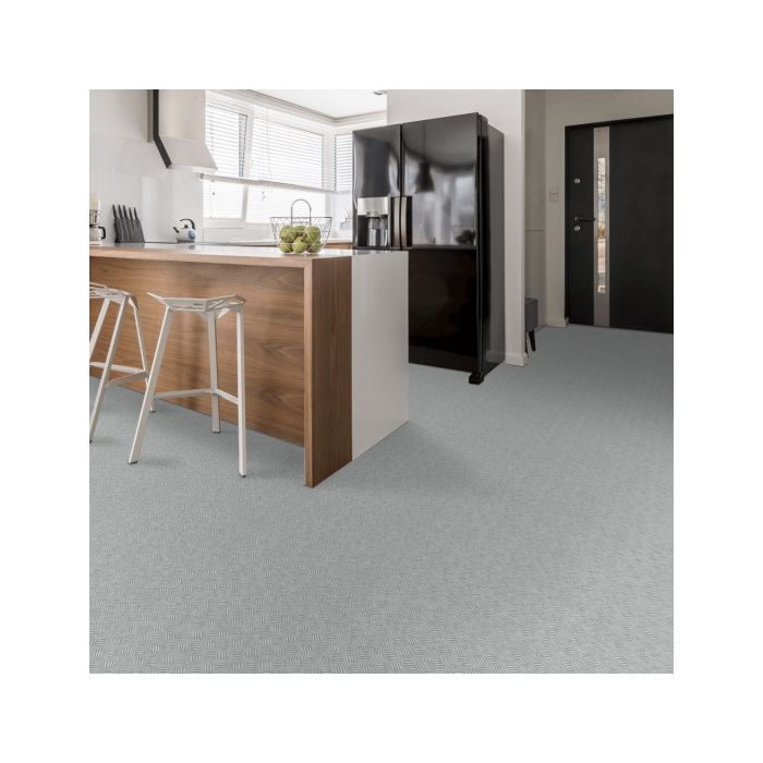 Sol Vinyle Imitation tôle métal Grain de Riz - Rouleau de 3m x 8m ...