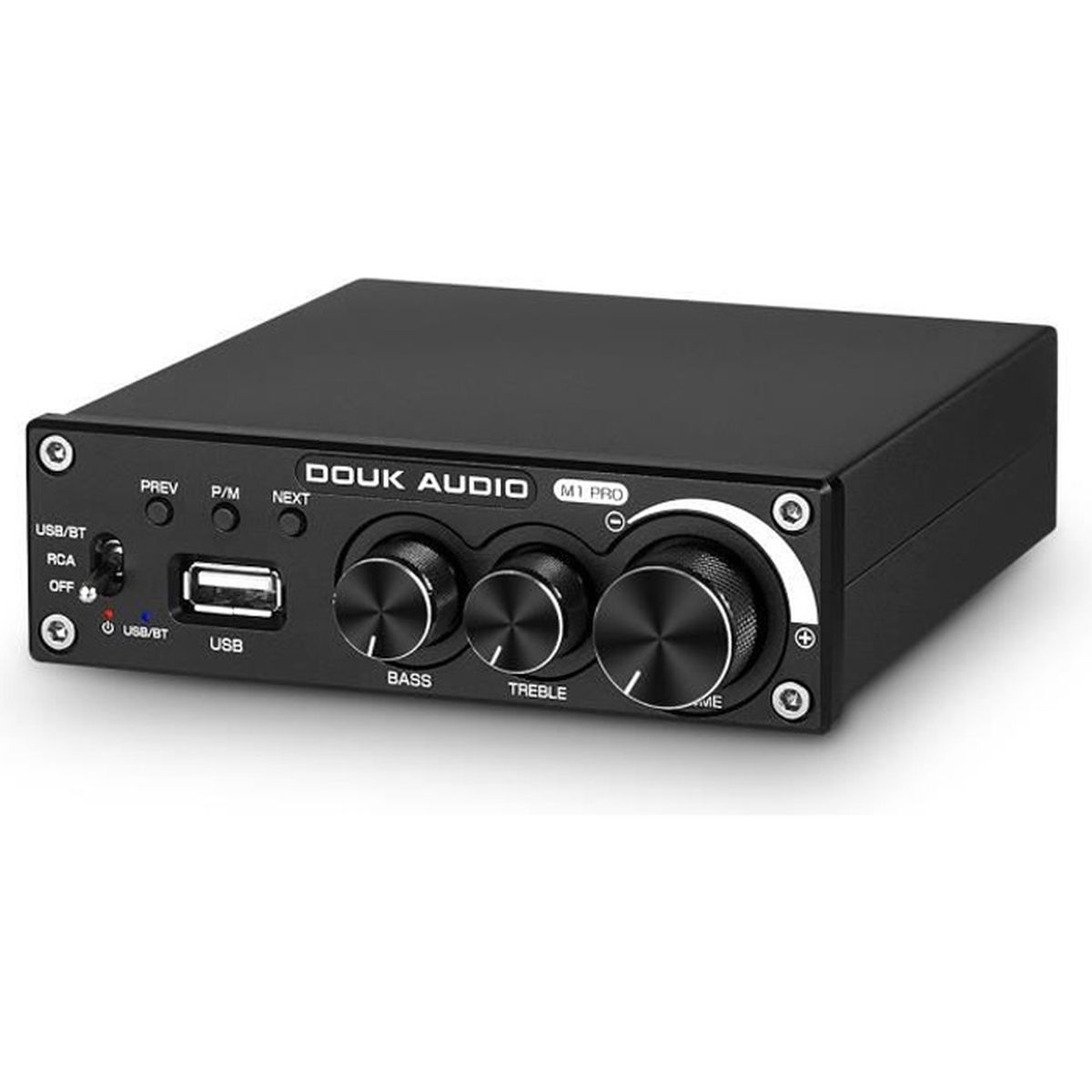 Amplificateur numérique Bluetooth 5.0 Stéréo Audio Récepteur à 2 Canaux ...