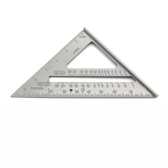 Règle Triangle Épaissie Carré Travail Du Bois Mesure 45 Degrés Règle ...