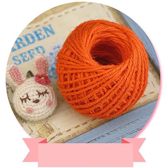 Corde De Ficelle Naturelle De 2 Mm, 15 Types De Couleurs En Option ...