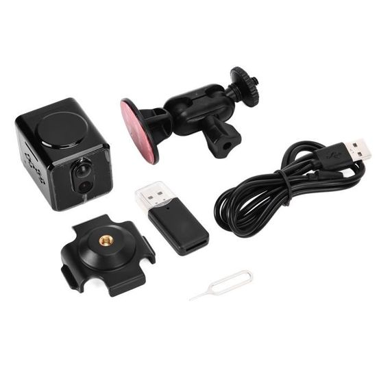 Cikonielf Caméra de détection du corps humain PIR Mini caméra IP WIFI ...