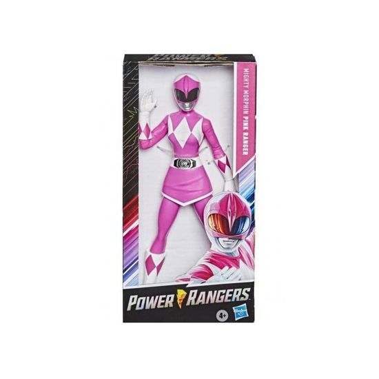 Figurine Power Rangers Rose 23 cm - Mighty Morphin + 1 Carte Tigre ...