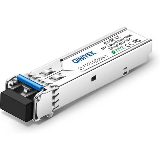 Module SFP 1000Base-LX pour Cisco GLC-LH-SMD,Meraki MA-SFP-1GB-LX10,Ubiquiti,Fortinet,Mikrotik,D ...
