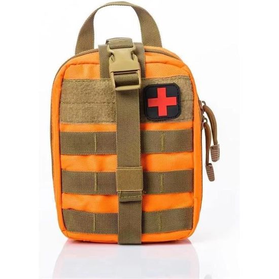 Kit De Premiers Soins Tactique Portable Sac Médical For La Randonnée À La Maison Home Traitement ...