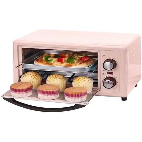 Four Électrique 11L, Four Grille-Pain À Convection En Acier Inoxydable ...