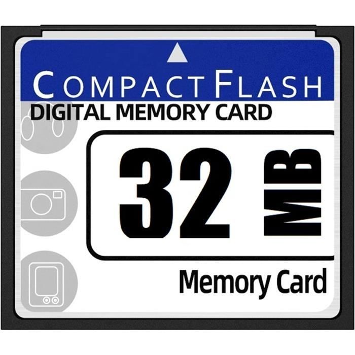 Carte mémoire flash compacte 32 Mo pour appareil photomachine ...