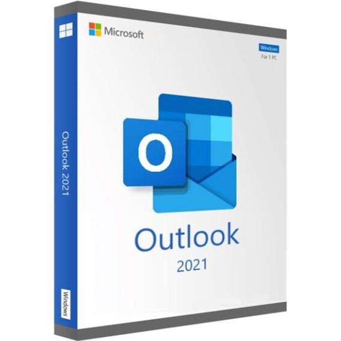 Microsoft Outlook 2021 - Livraison Rapide par Mail & Messagerie ...
