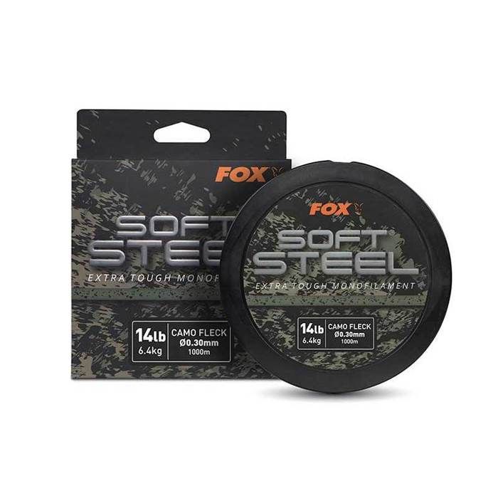Fox Soft Steel Fleck - Fil de bas de ligne camouflage 0,40 mm x 1000 m ...
