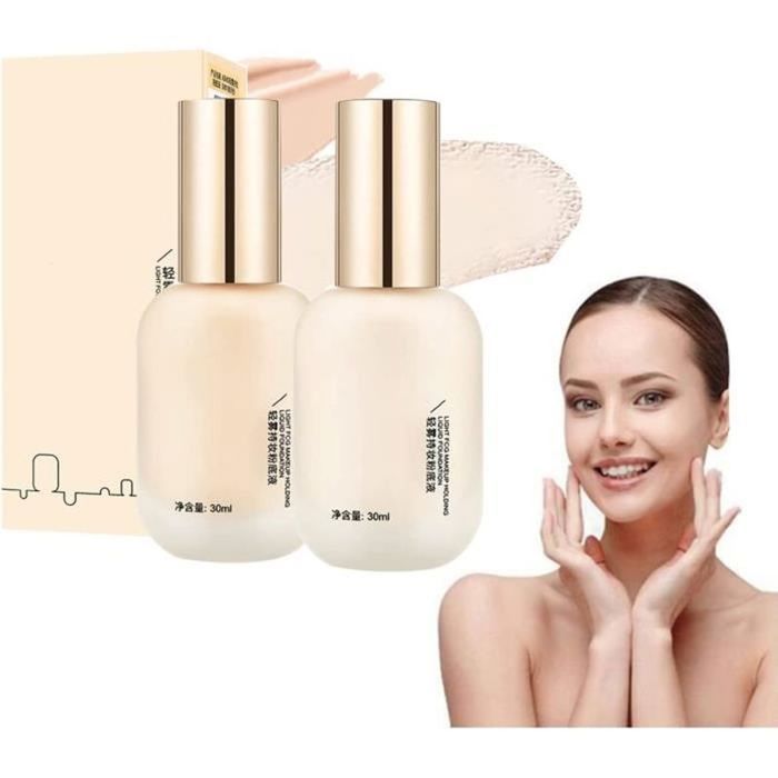 Foundation Creamy Liquid FoundationHydrating Waterproof And Light Long ...