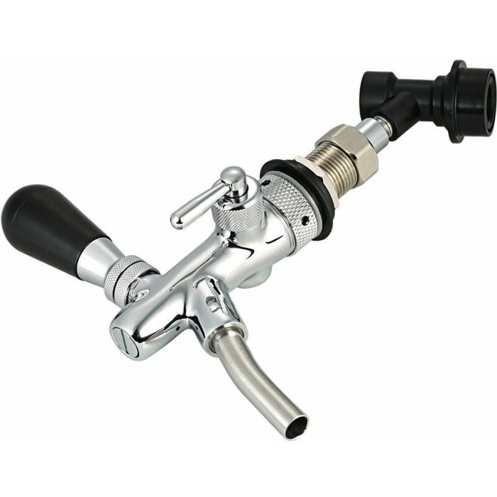 DRE-Reglable Flows Chrome Projet Tireuse G5 / 8 Shank Longue Tige ...