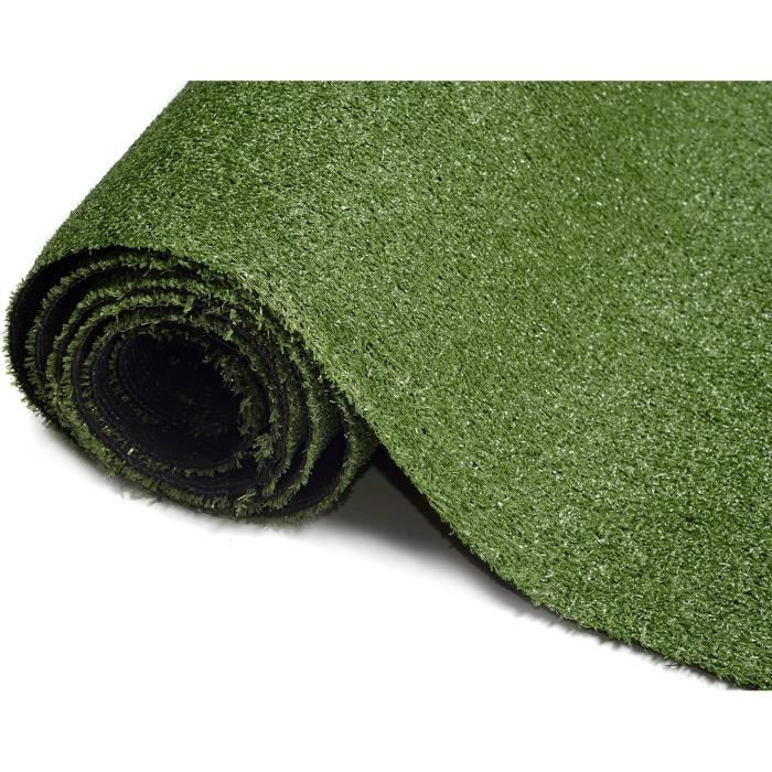 Pure Green Pelouse Artificielle Extérieure Faux Gazon Synthétique Fausse Herbe Tapis D'Extérieur ...