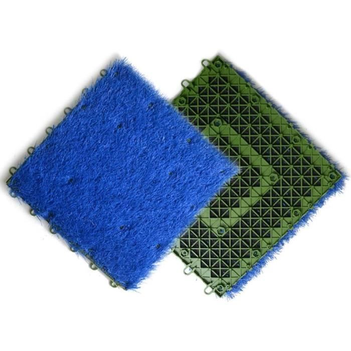 Dalles Gazon Artificiel Dalles De Gazon Artificiel Intérieur Et Extérieur, Meule De Foin De 3 Cm ...