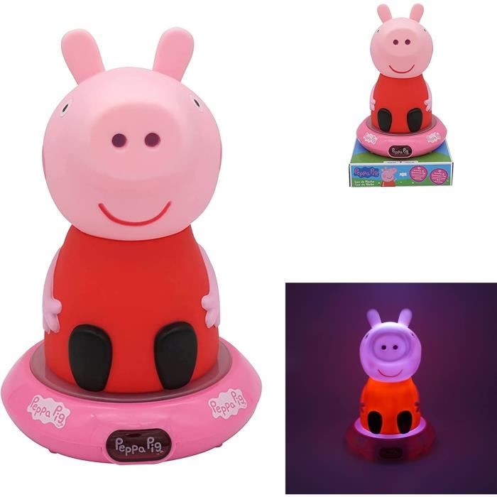 Lampe De Bureau En Forme De Figurine 3D, 21 Cm Peppa-Pig Lampe De ...