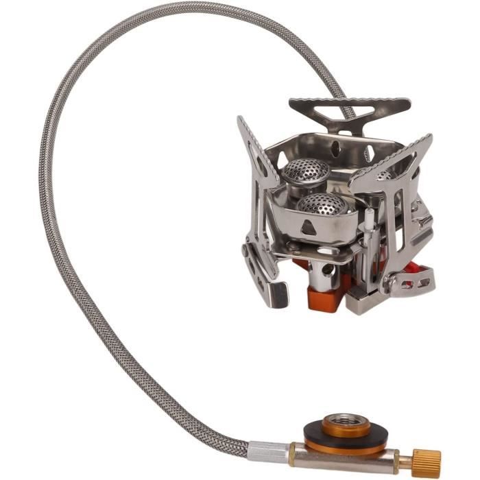 Mini réchaud de Camping, réchaud à gaz Portable à Chauffage Rapide ...