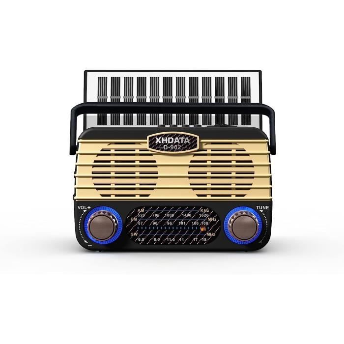 Radio Portable Rechargeable Poste Radio Fm-Am (Mw) - Sw Petite Radio ...