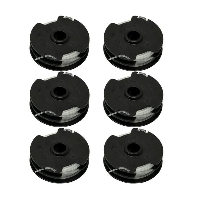 Lot de 6 bobines de rechange pour débroussailleuse sans fil 20 Li C3 IAN351753 - Cdiscount Jardin