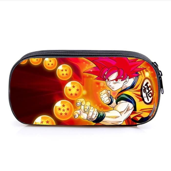Anime Dragon Ball Trousse à Crayons Grande Capacité Goku Sac à Crayons ...