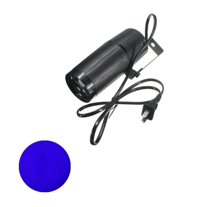 Blue - Prise UE 220V - Projecteur Lumineux Led Super Lumineux 5w, Effet ...
