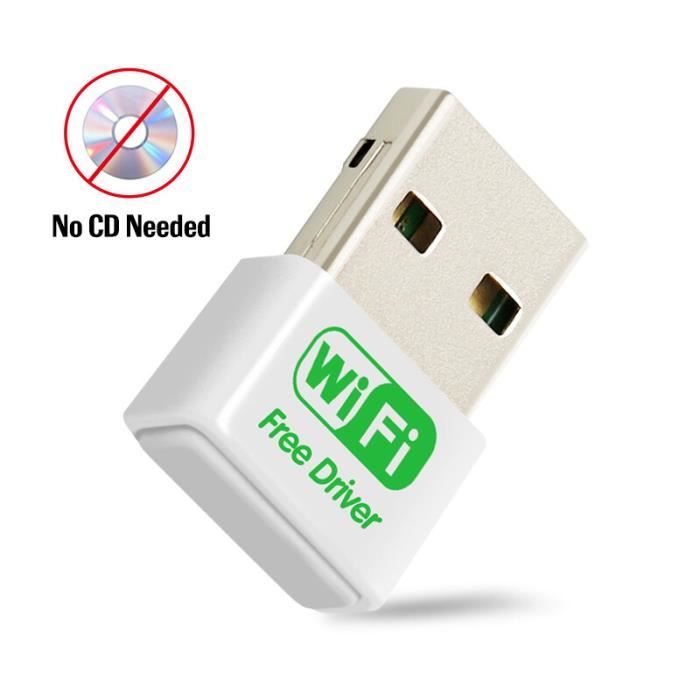 Hub USB,adaptateur Wifi USB sans fil pour PC,802.11n,2.4G,150M,Lan ...