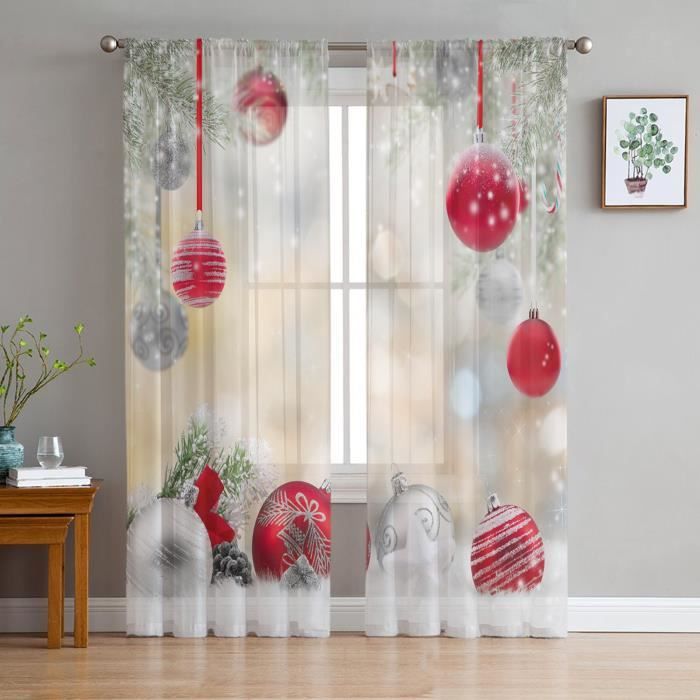 Photophore - Lanterne A Bougie W59T3 Christmas Bell Snowflake Tulle ...