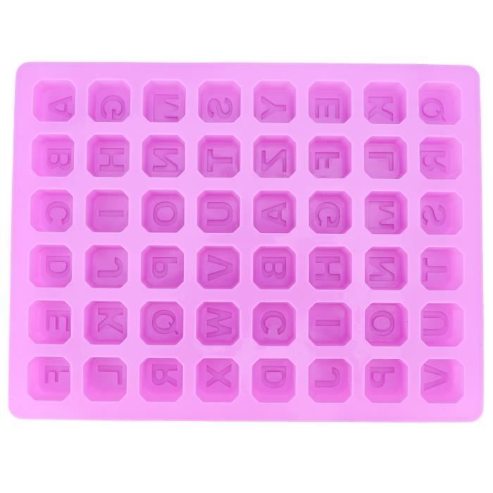 Moule alphabet Plateau de 48 grilles Moule de cuisson alphabet pour ...