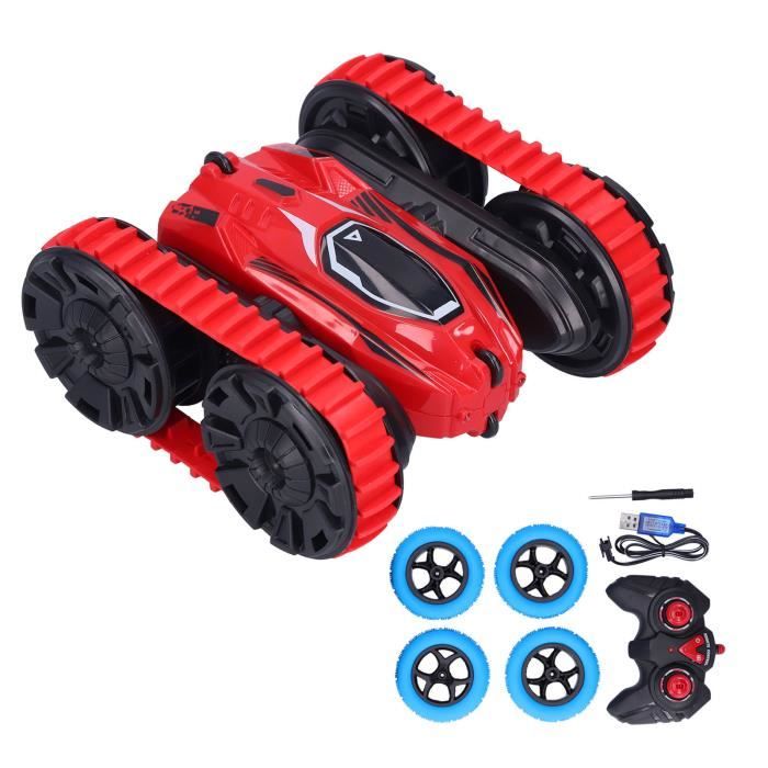 EJ.life Modèle de voiture RC Voiture de cascade télécommandée 2 en 1 sans fil 2.4G 4 roues ...