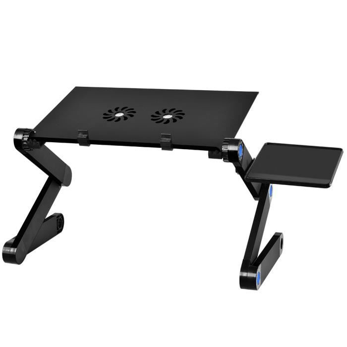 Nidouillet Support PC Table Ordinateur Table de Lit Pliable Réglable à ...