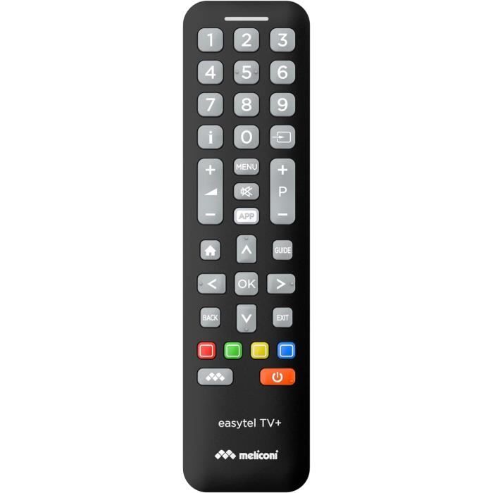 Nornward Easytel Tv+ Télécommande Universelle De Télévision, Contrôle ...