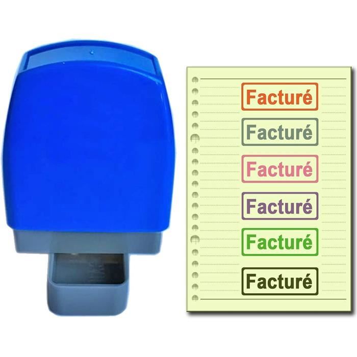 SSEELL Facturé Tampon Encreurs Auto-encreur Bureau self Cachet Stamp ...