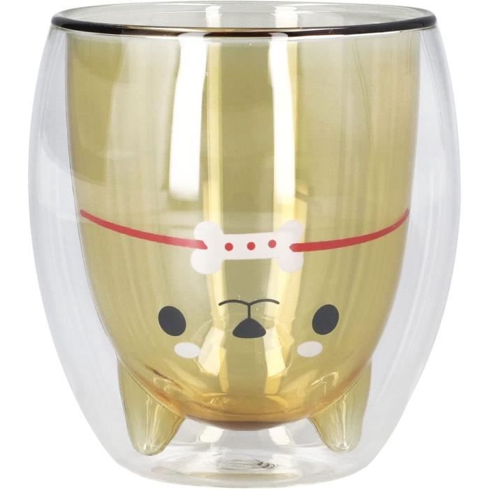 Tasse À Café En Verre À Double Paroi, 280 Ml, Motif De Souris Mignon ...