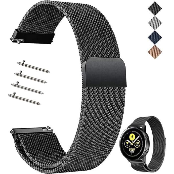 Bracelet De Montre En Maille Métallique – Bracelet En Acier Inoxydable ...