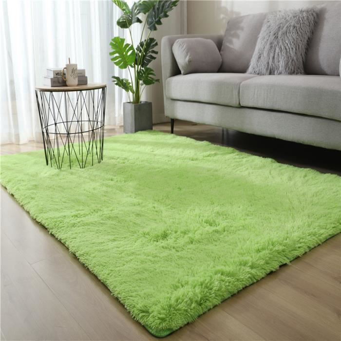 Tapis Salon Shaggy 50 x 200 cm - Descente de lit Tapis Poils Longs ...