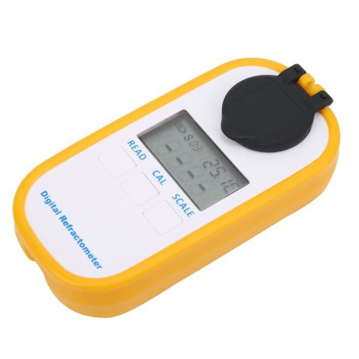 Réfractomètre de Jus YOSOO DR401 - Testeur de concentration de vin et ... Réfractomètre de Jus YOSOO DR401 - Testeur de concentration de vin et ...