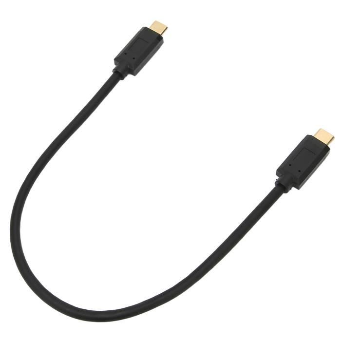 LAN - Cordon de transfert de données Câble Type-C vers Type-C 10 Gbit/s ...