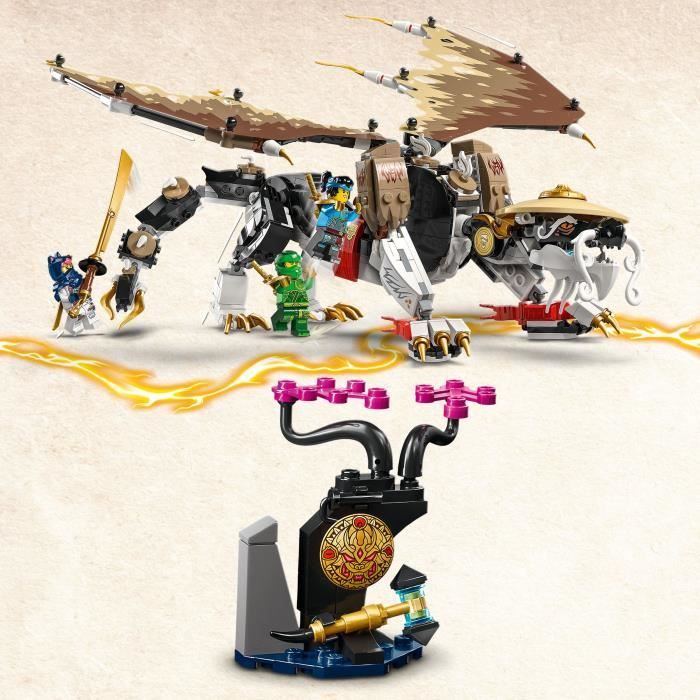 LEGO® 71809 NINJAGO Egalt le Maître Dragon, Jouet Ninja avec 5 ...