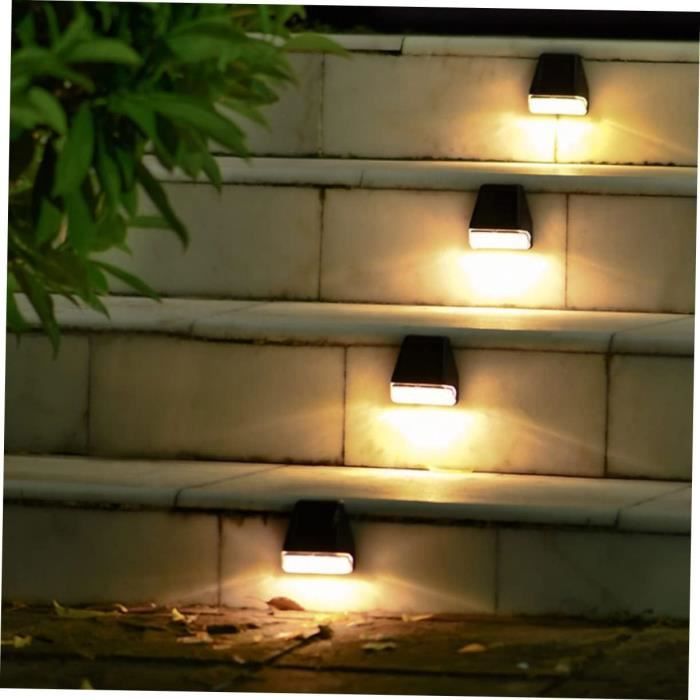 2 Pièces Applique Murale Solaire Décor De Clôture Extérieure Applique ...