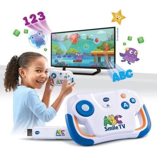 SHOT CASE - VTECH - ABC Smile TV - Ma Premiere Console TV Éducative ...