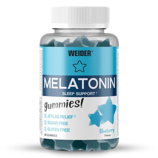 Mélatonine Weider - Melatonin - Blueberry 60 Gummies - Cdiscount Santé ...