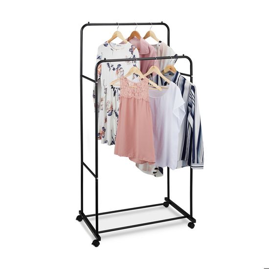 Penderie à roulettes - 10041208-46 - Cdiscount Maison