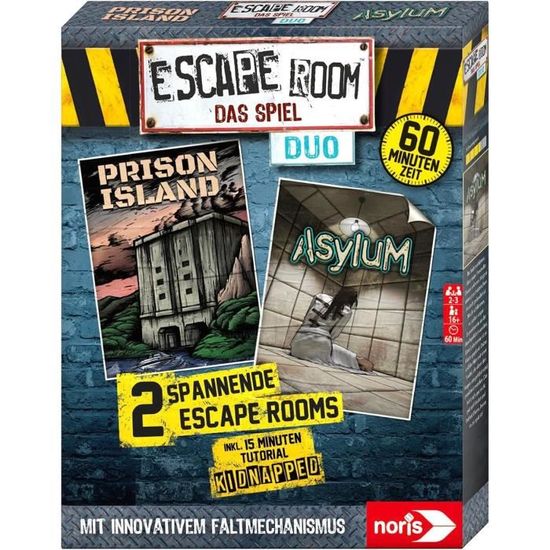 606101838 Escape Room Le Duo De Jeux Avec 2 Compartiments Version ...
