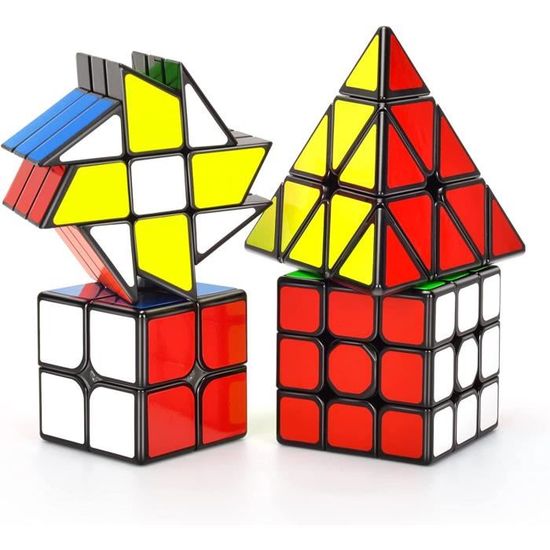 TOYESS Speed Cube Set, Cube Magique 2x2 + Magic Cube 3x3 + Cube ...