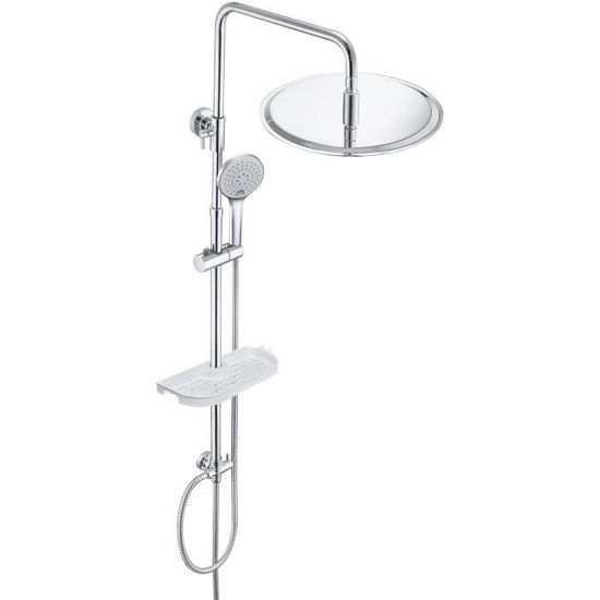 Inoxy 304 Colonne De Douche Réglable En Hauteur Système De Douche Pluie ...