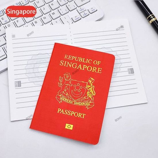 CAHIER,Singapore-9x12.5 cm--Carnet De Notes Avec Passeport, Papeterie ...