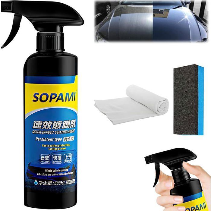 Sopami Car Coating Spray, Sopami Quick Effect Coating Agent, Sopami Car ...
