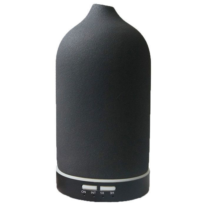 Diffuseur d'arômes, diffuseur d'huiles essentielles en céramique noire ...