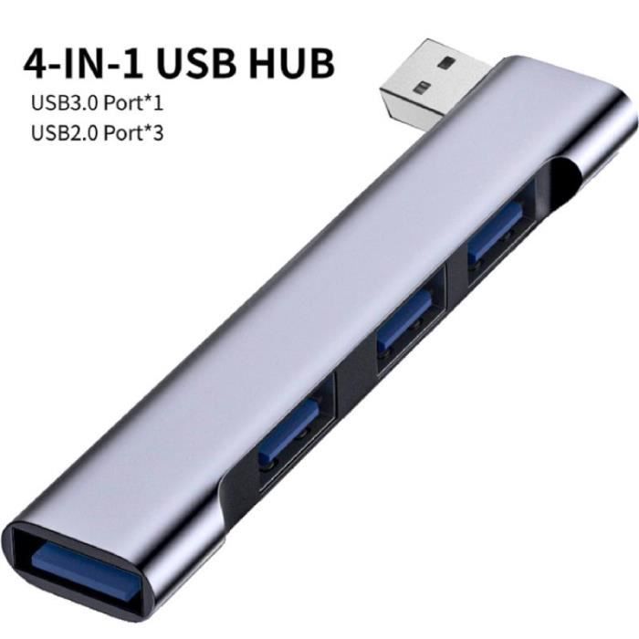 USB - Mini HUB USB USB C universel 4 en 1, Station'accueil compacte PD ...