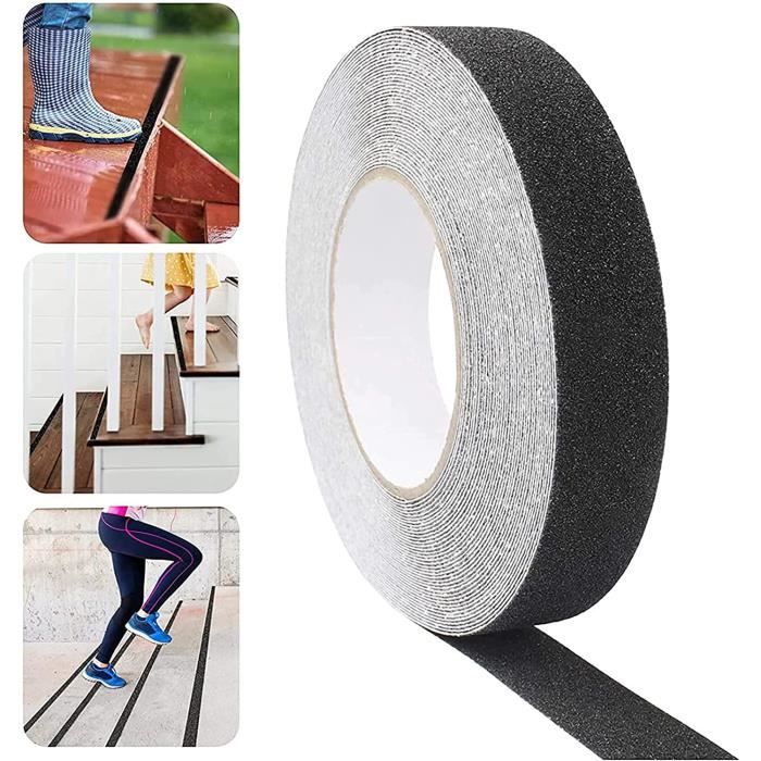 Ruban Antidérapant Adhésif PVC - AIPAIDE - 15M*2,5CM - Facile à retirer ...