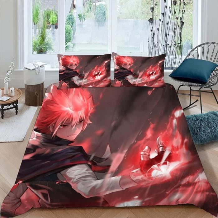 Anime Parure De Lit 2 Personne Anime Mangas Japonais Housse De Couette ...