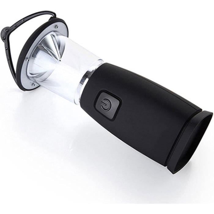 LIWI-Camping Lumières 6 LED Solaire Hand-Up Crank Dynamo LED Light Lantern Lamp for Outdoor ...
