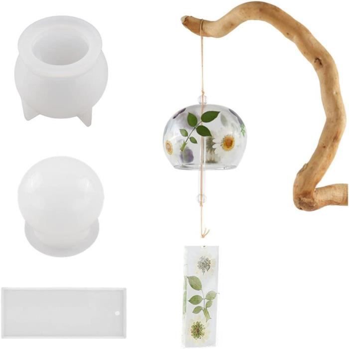 Kit de moules en résine pour décor de carillons éoliens,Moules en ...
